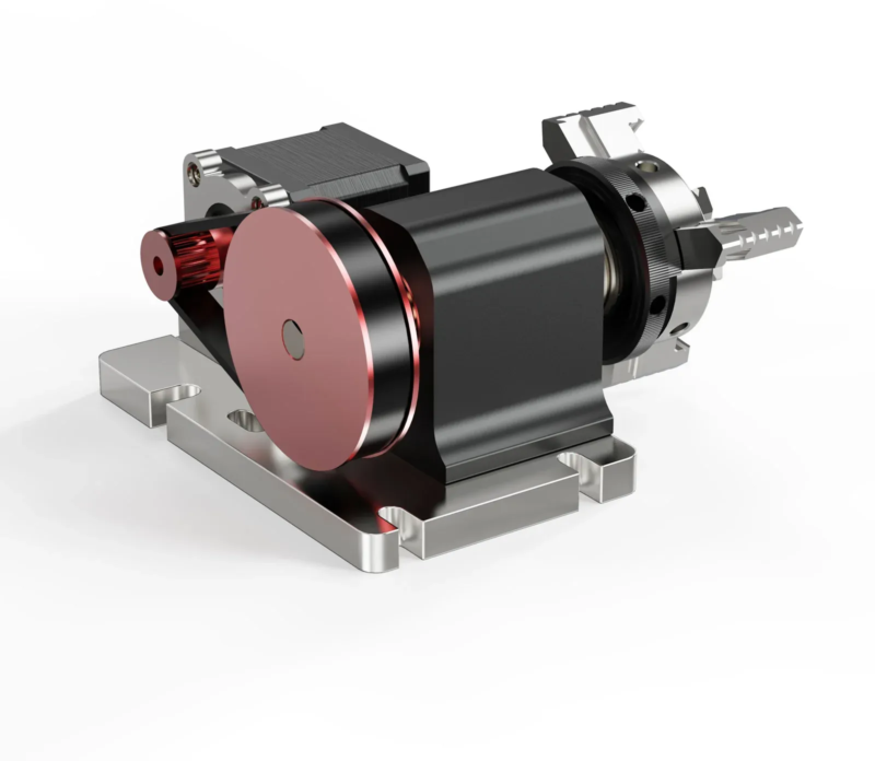 TwoTrees TTC450 4th Axis CNC Rotary Module Kit - 3DPrintX